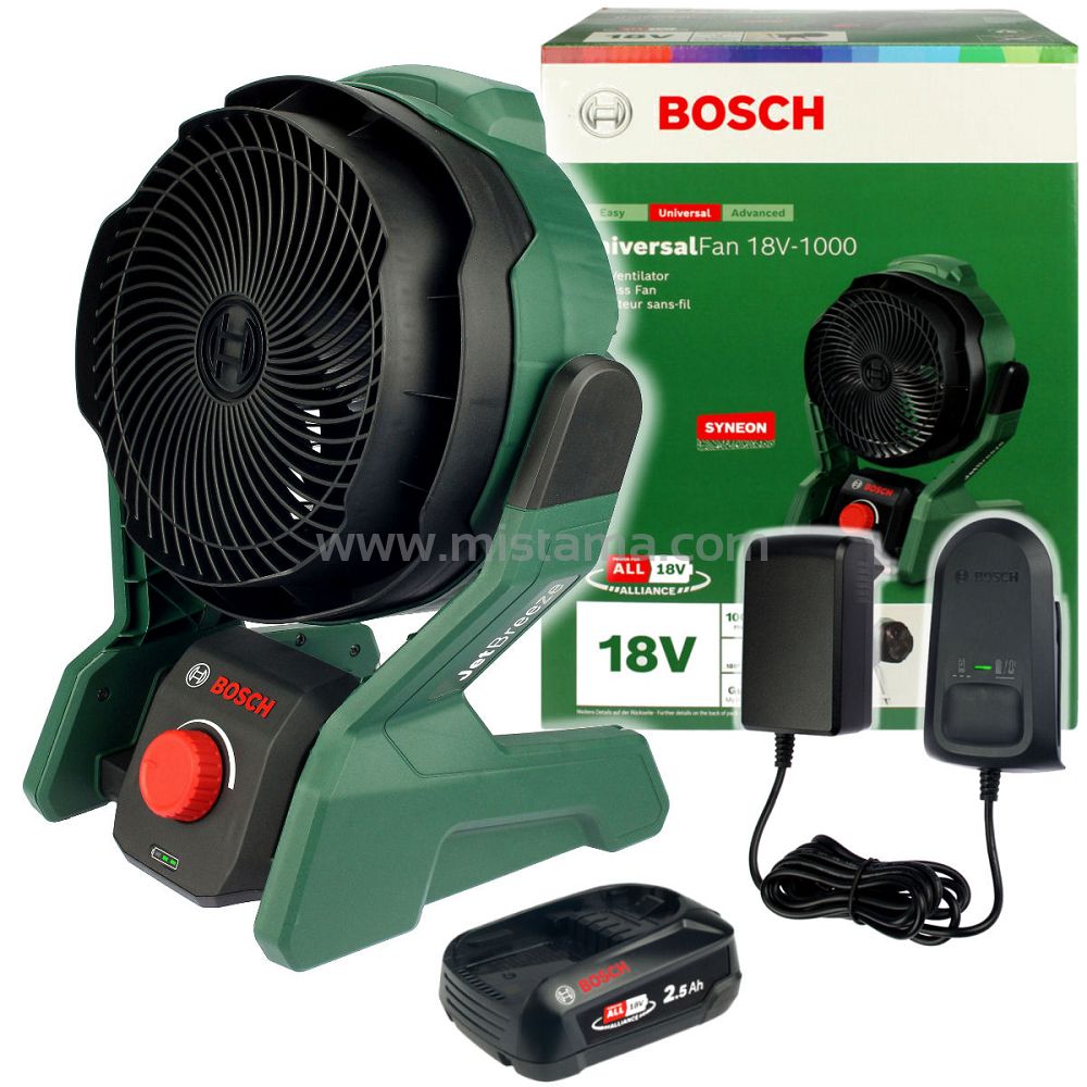 Wentylator UniversalFan 18V-1000 BOSCH 1x2,5Ah